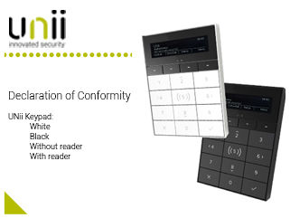 UNii Declarations of Conformity